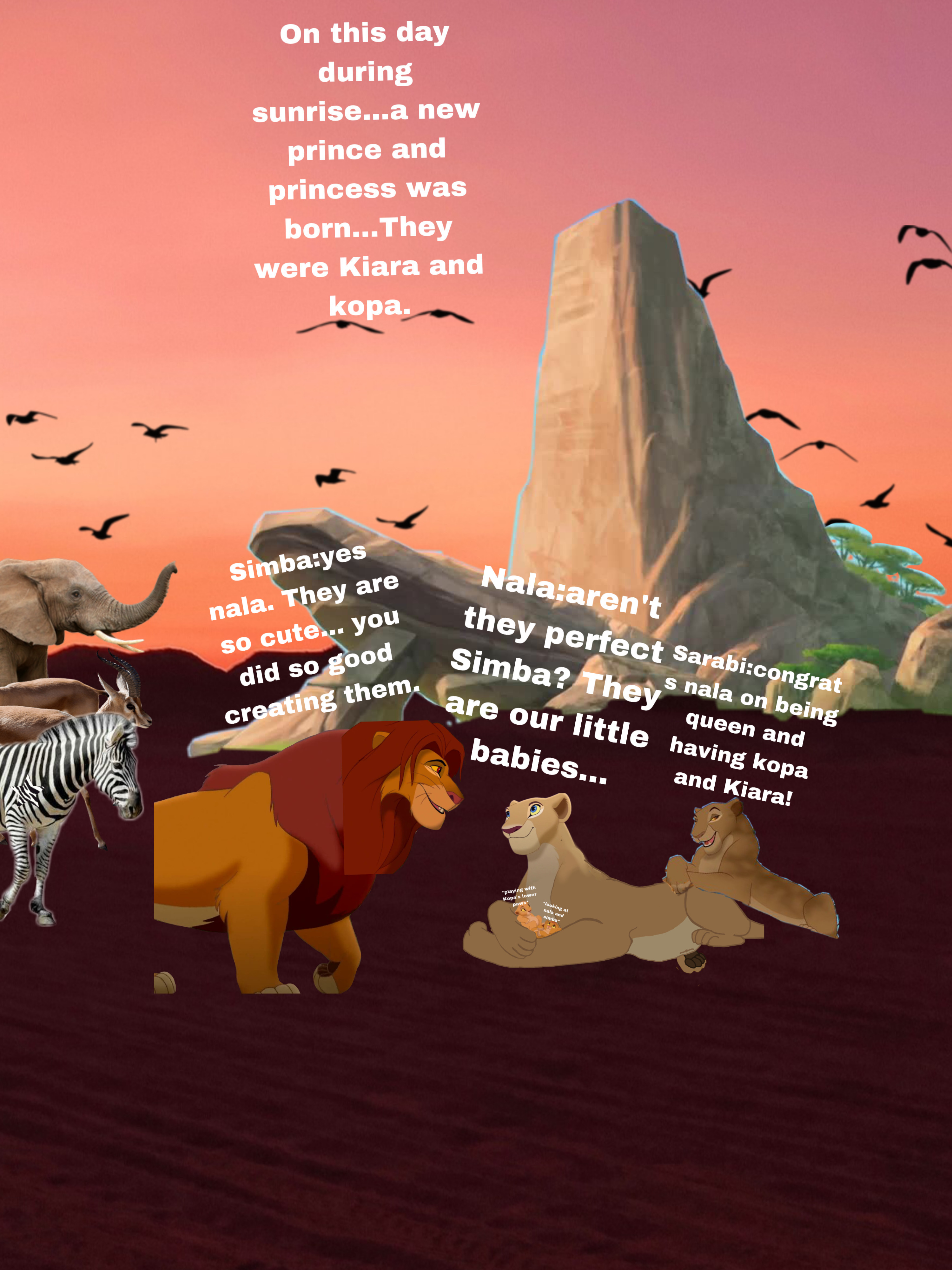 Lion King Kiara And Kopa